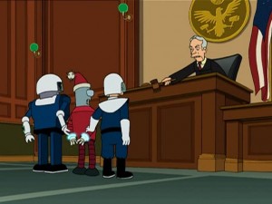 Momentos Futurama: Juicio contra Bender Santa Claus - Blogodisea
