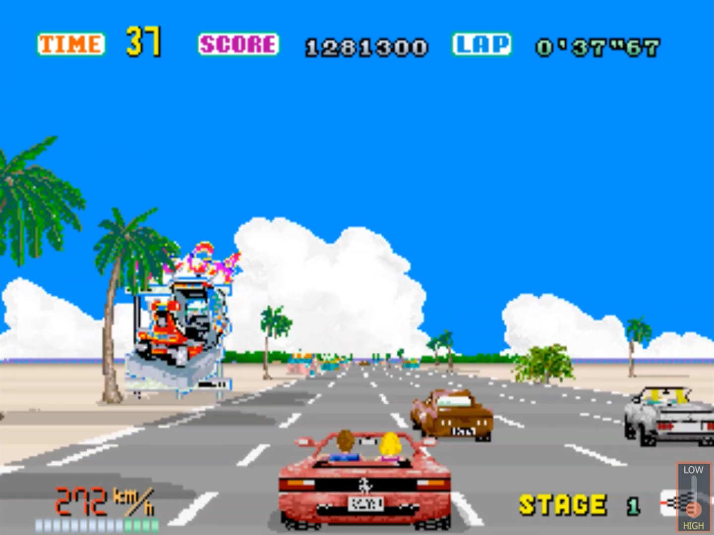 Out Run (arcade de Sega 1986)